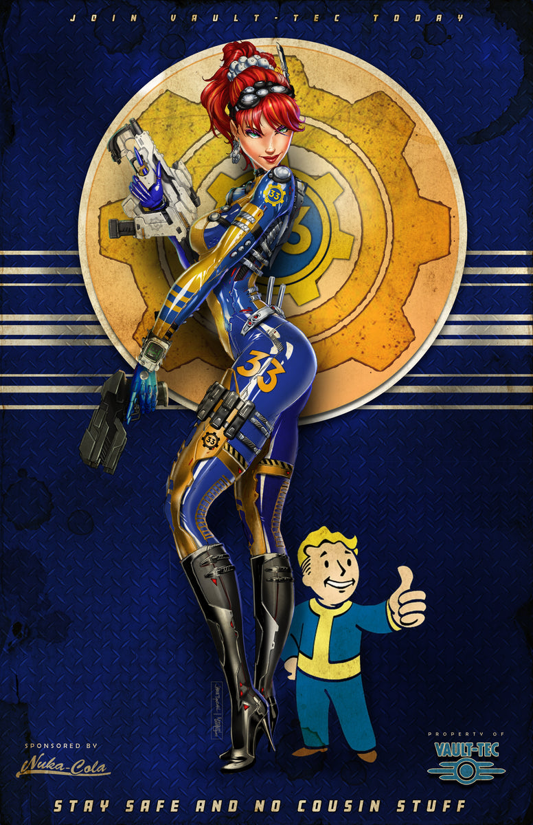 Fallout Vault Tec Print – Jamie Tyndall