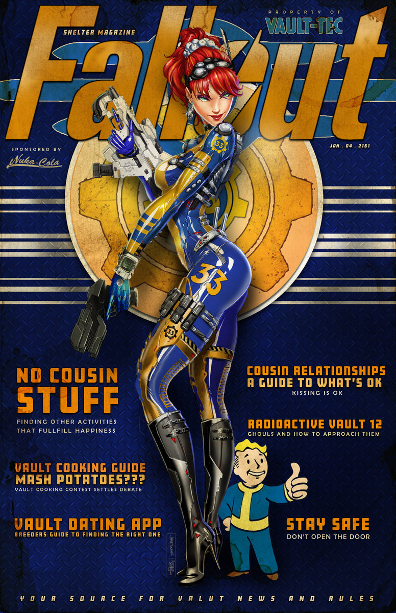 Fallout Magazine June Edition Print – Jamie Tyndall